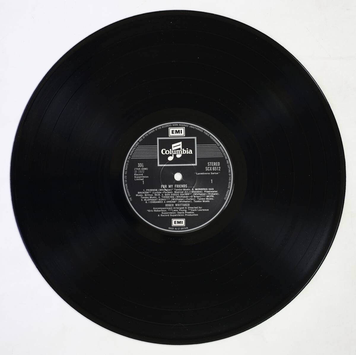 Yahoo!オークション - 【UK-Orig.LP】Roger Whittaker/For My Friends....