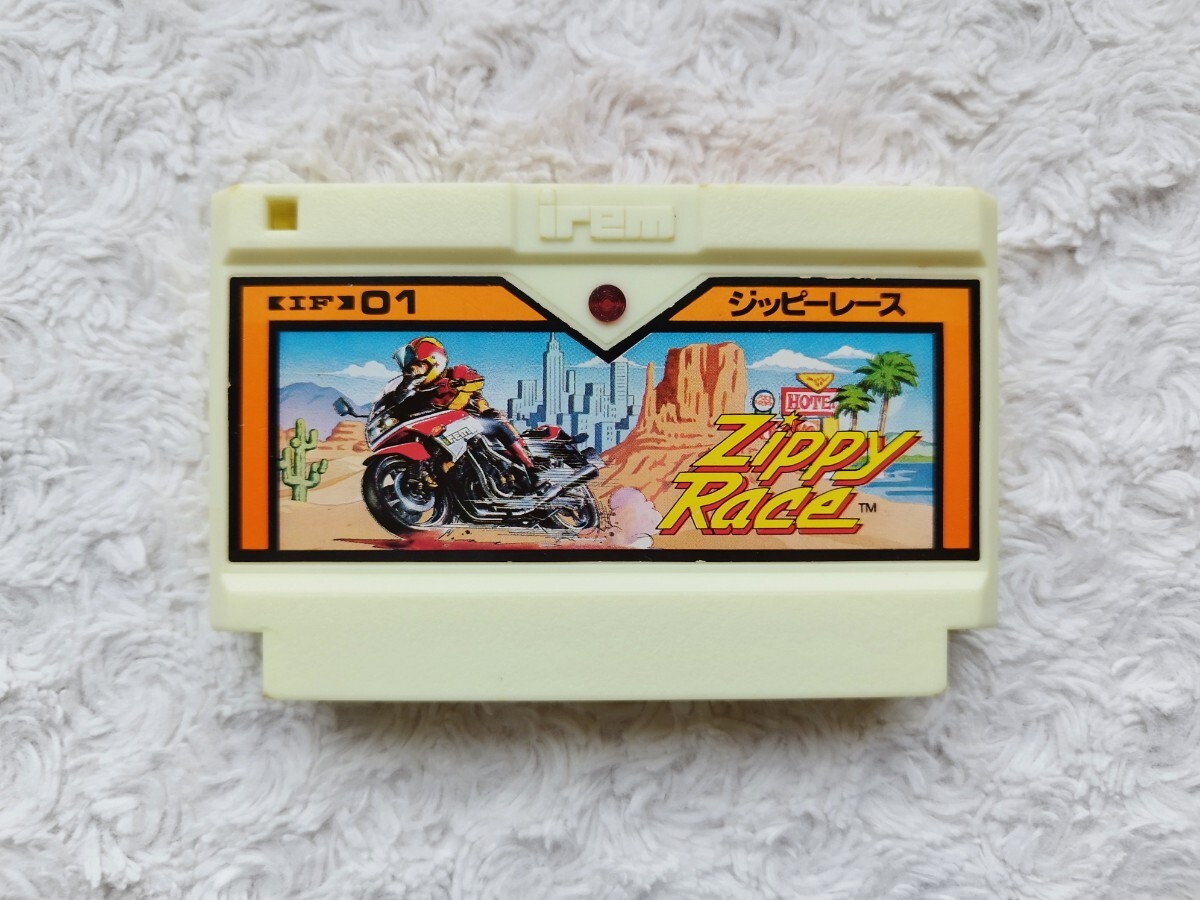 Yahoo!オークション - FC版【 ジッピーレース Zippy Race 】起動確認済...
