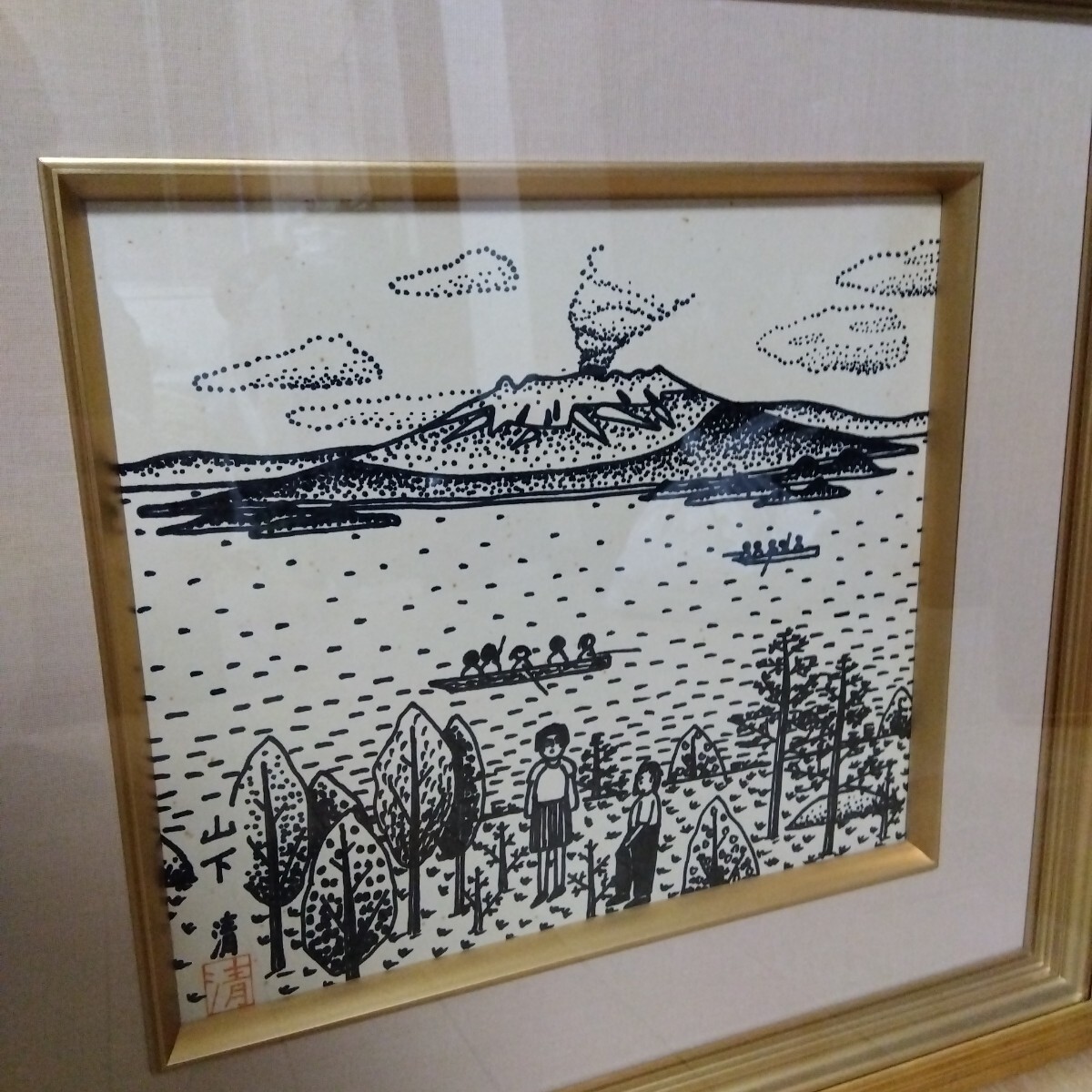 Yahoo!オークション - 真作保証 山下清 所定鑑定書付