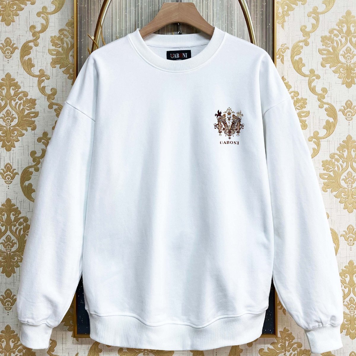 Yahoo!オークション - 個性EU製＆定価4万 UABONI Paris トレーナー フ...