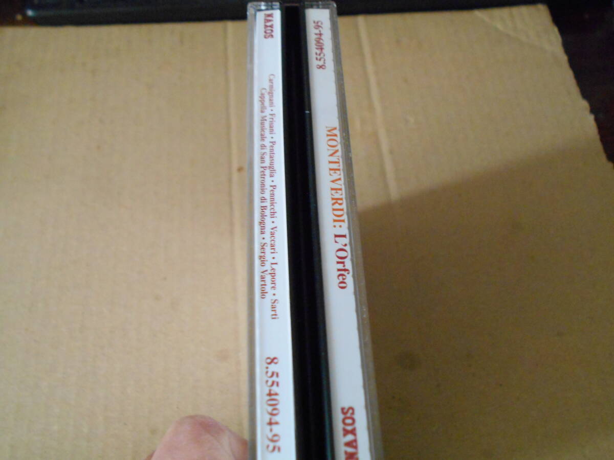 Yahoo!オークション - 【CD】【NAXOS】モンテヴェルディ 歌劇「オルフ...