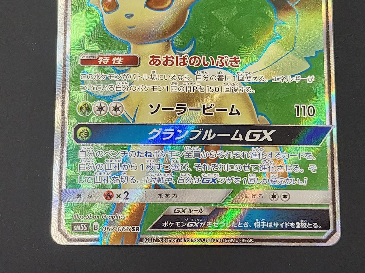 Yahoo!オークション - PC ポケモンカード リーフィアGX SR 067/066 SM5...