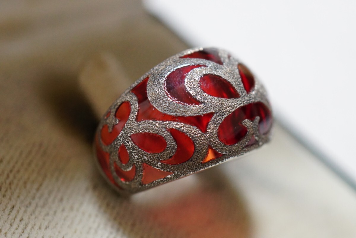 Yahoo!オークション - 733 海外製 シルバー リング 指輪 ヴィンテージ ...