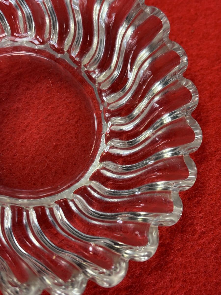 Yahoo!オークション - 【兎】時代物 ギヤマンガラス 菊型小皿 江戸期 ...