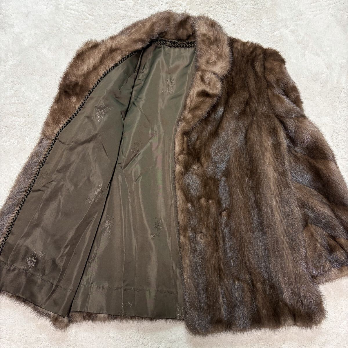 Yahoo!オークション - 高級毛皮/XLサイズ ミンク リアルファージャケッ...