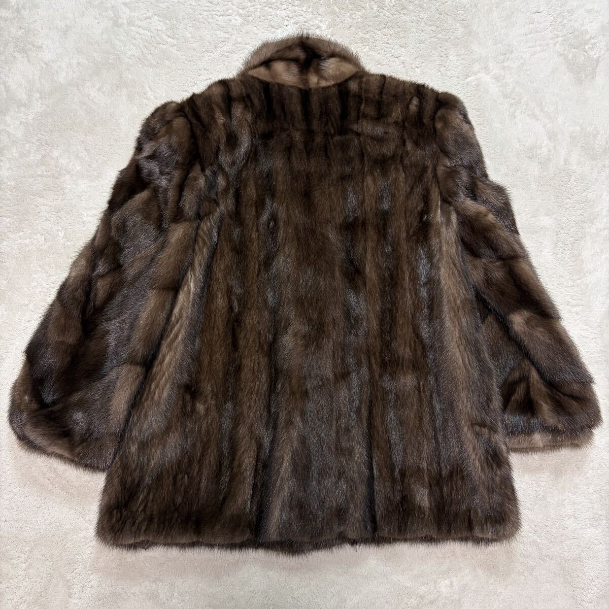 Yahoo!オークション - 高級毛皮/XLサイズ ミンク リアルファージャケッ...