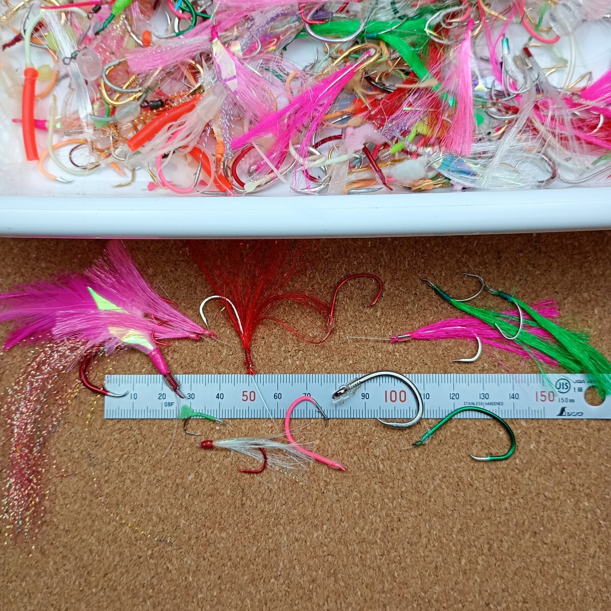 Yahoo!オークション - A7363 船 根魚 アジ 青物 等 ハリ セット ムツ ...