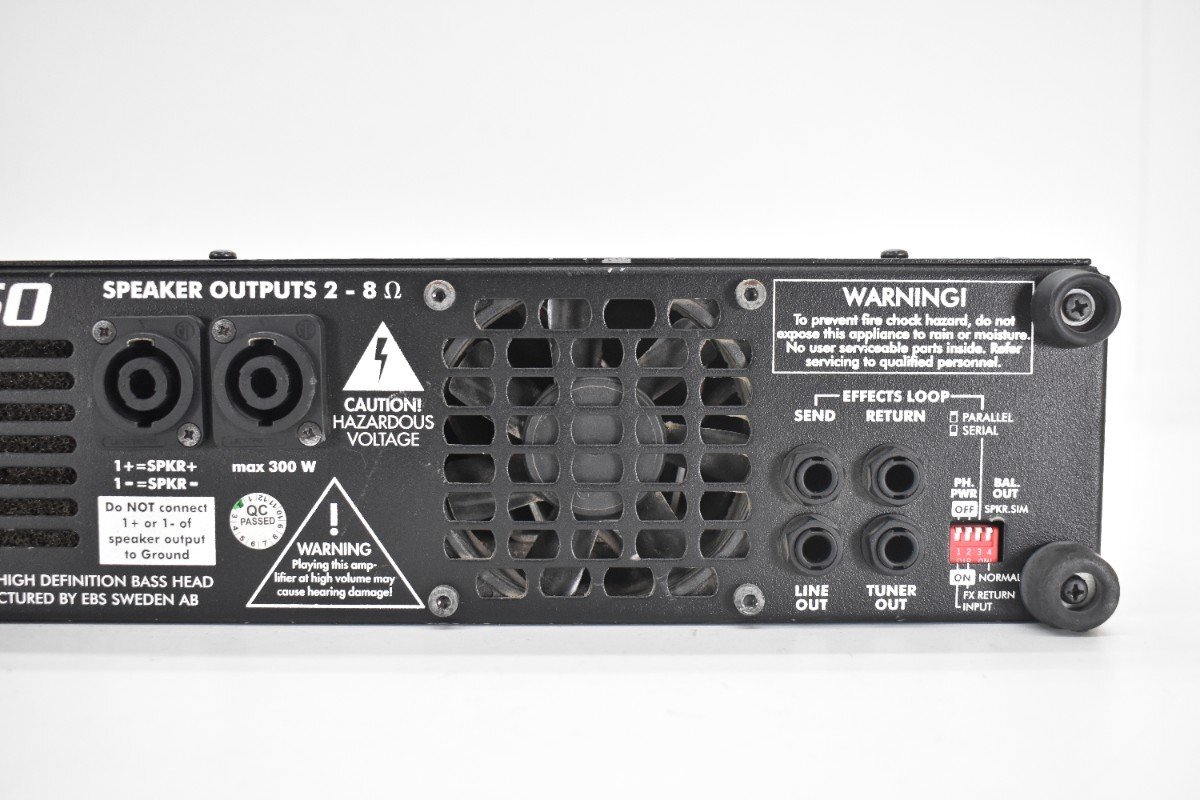 Yahoo!オークション - EBS HD350 ベースアンプヘッド [イービーエス][...