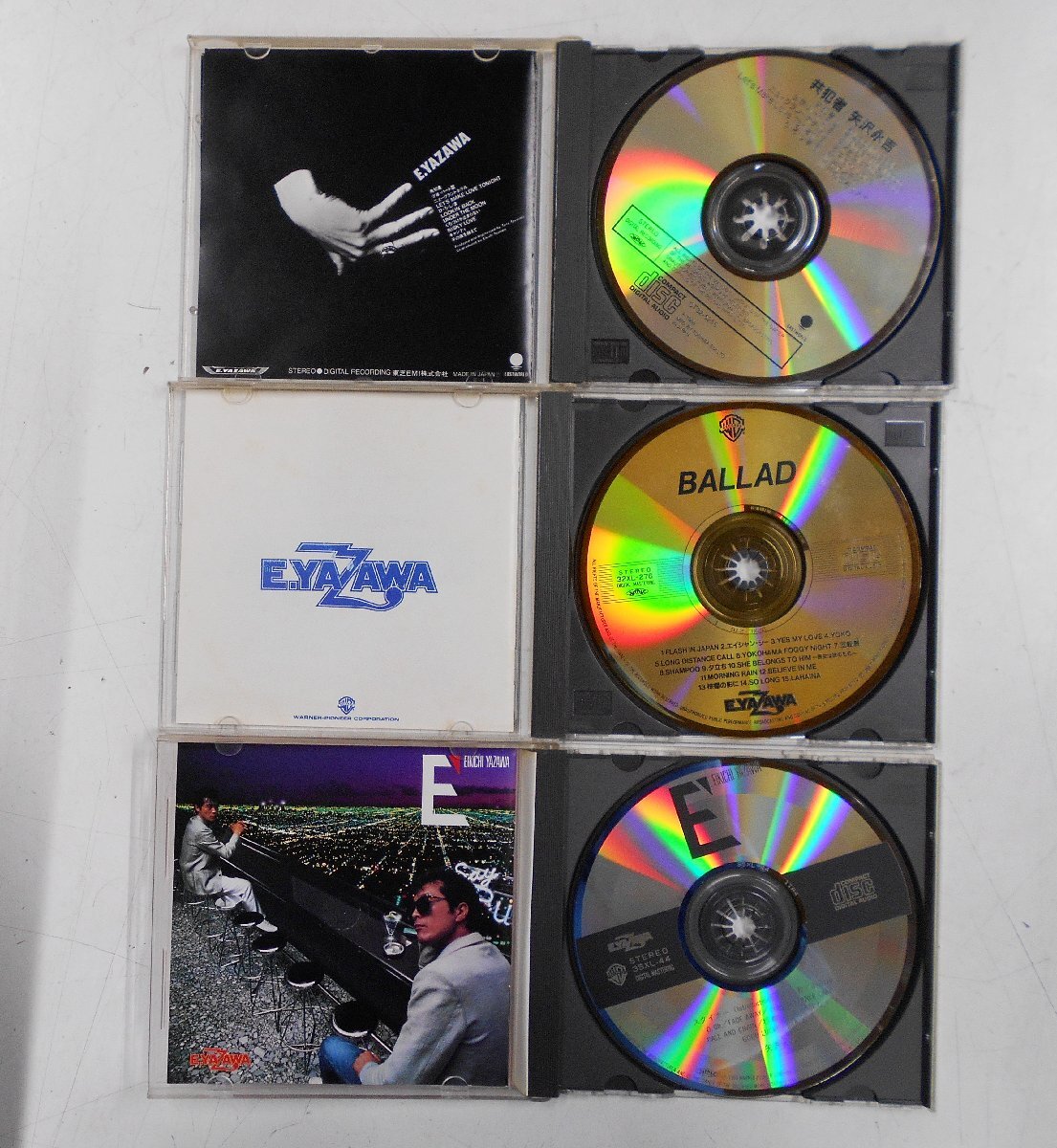 Yahoo!オークション - 矢沢永吉 CD 3点セット 「E'」EIKICHI YAZAWA 35...