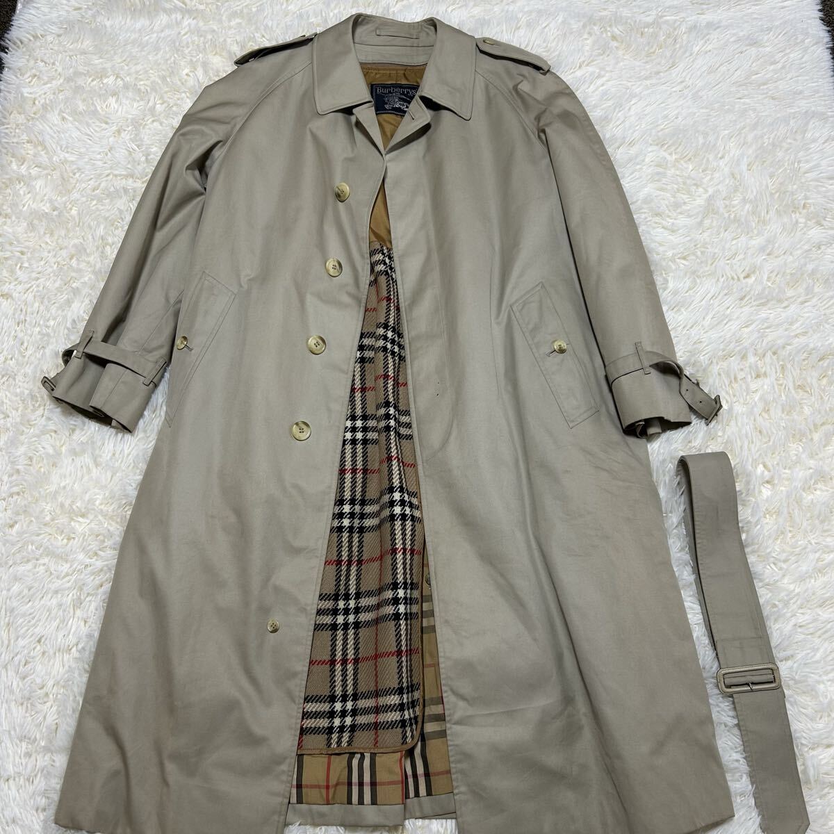 Yahoo!オークション - 90s ヴィンテージ Burberrys バーバリー メンズ ...