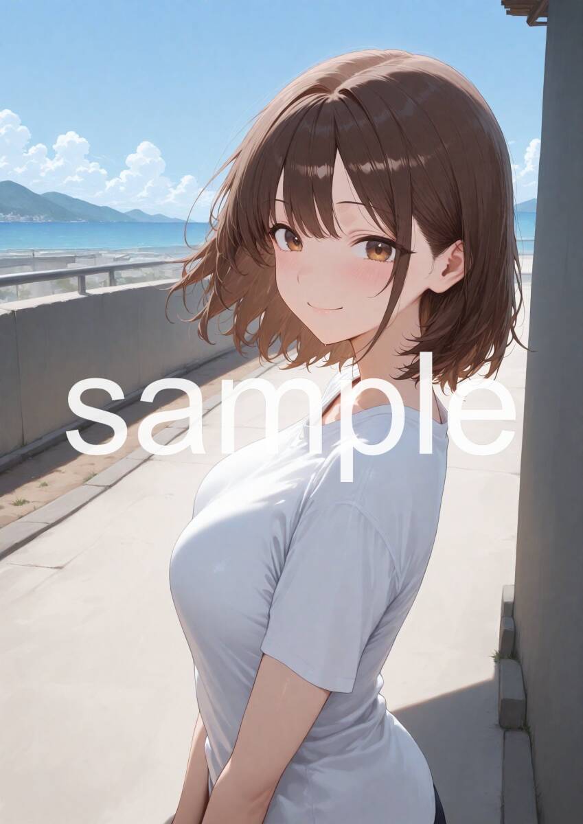 Yahoo!オークション - 一点物 A4ポスター 美女 オリジナル 高画質 4K 8...