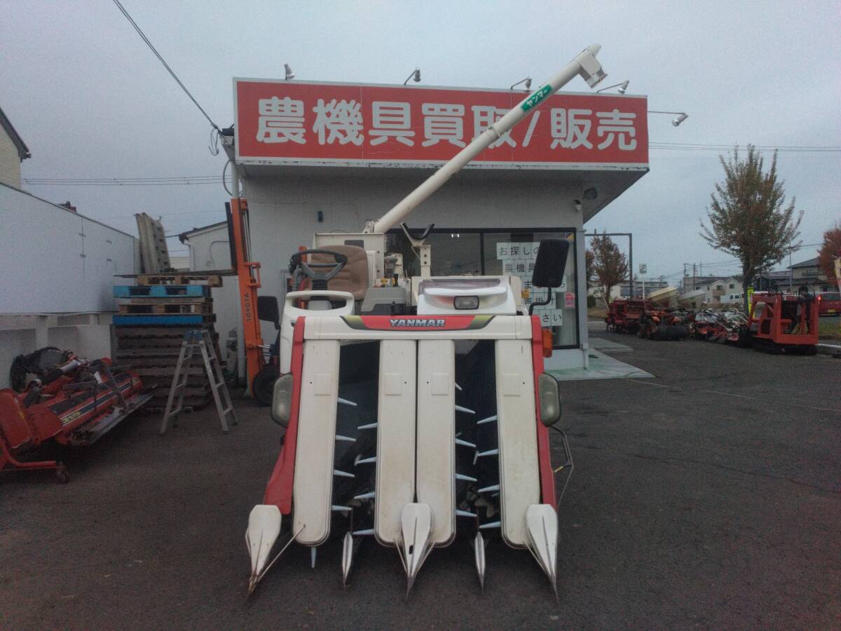 Yahoo!オークション - 宮城 ヤンマー コンバイン AJ433 391時間 4条刈 ...