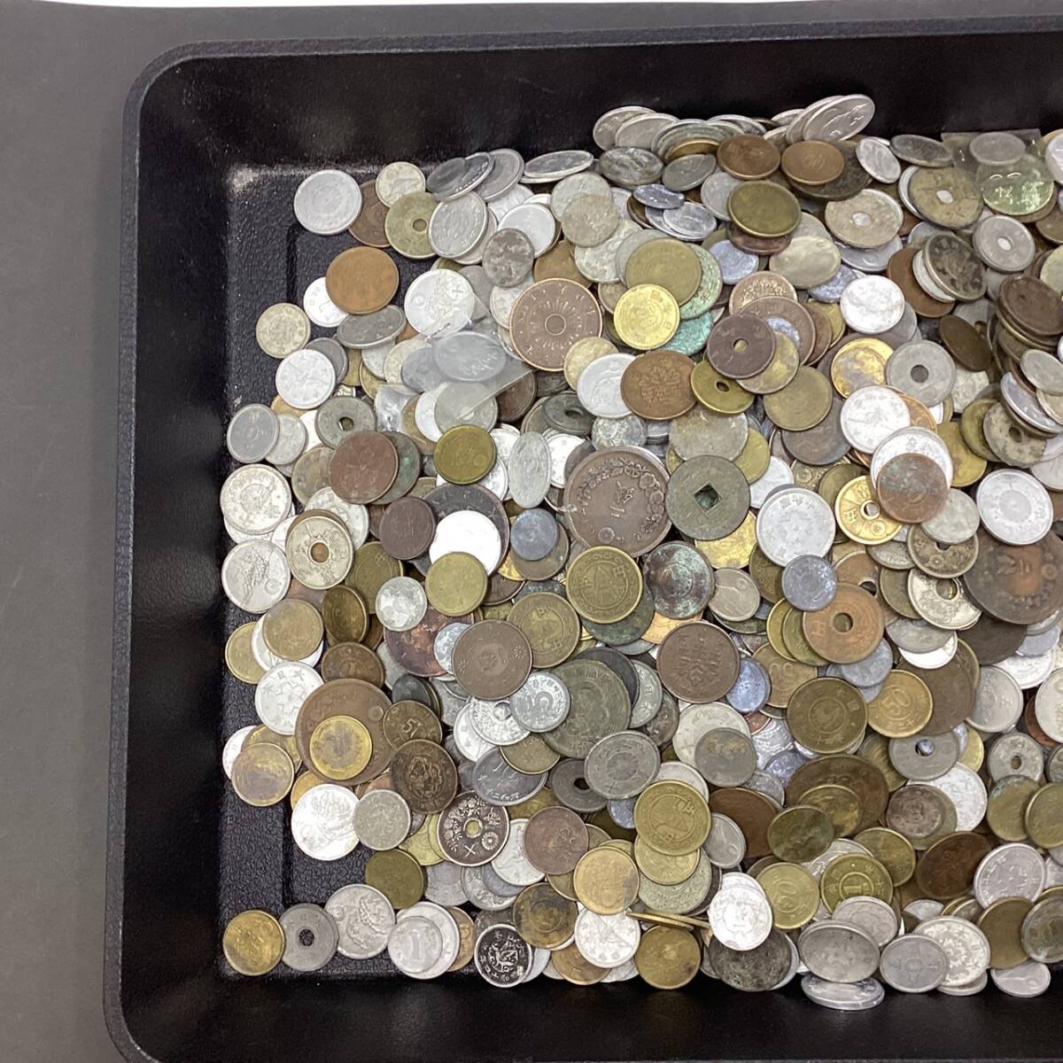 Yahoo!オークション - 【3027-5606】古銭 まとめ 約 4.2kg キロ まとめ...