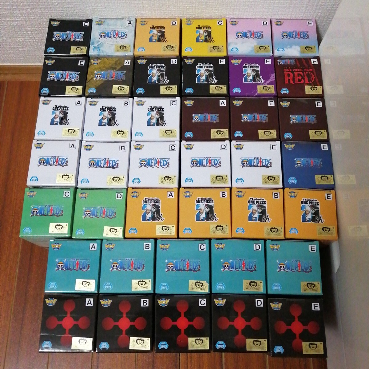 【樂淘letao】日本代購代標第一品牌－ワンピース ワールドコレクタブルフィギュア 大量 37種、40個 未開封 エニエスロビー 五老星 ワノ国 ウタ ギア5 最悪の世代 エルバフ 他