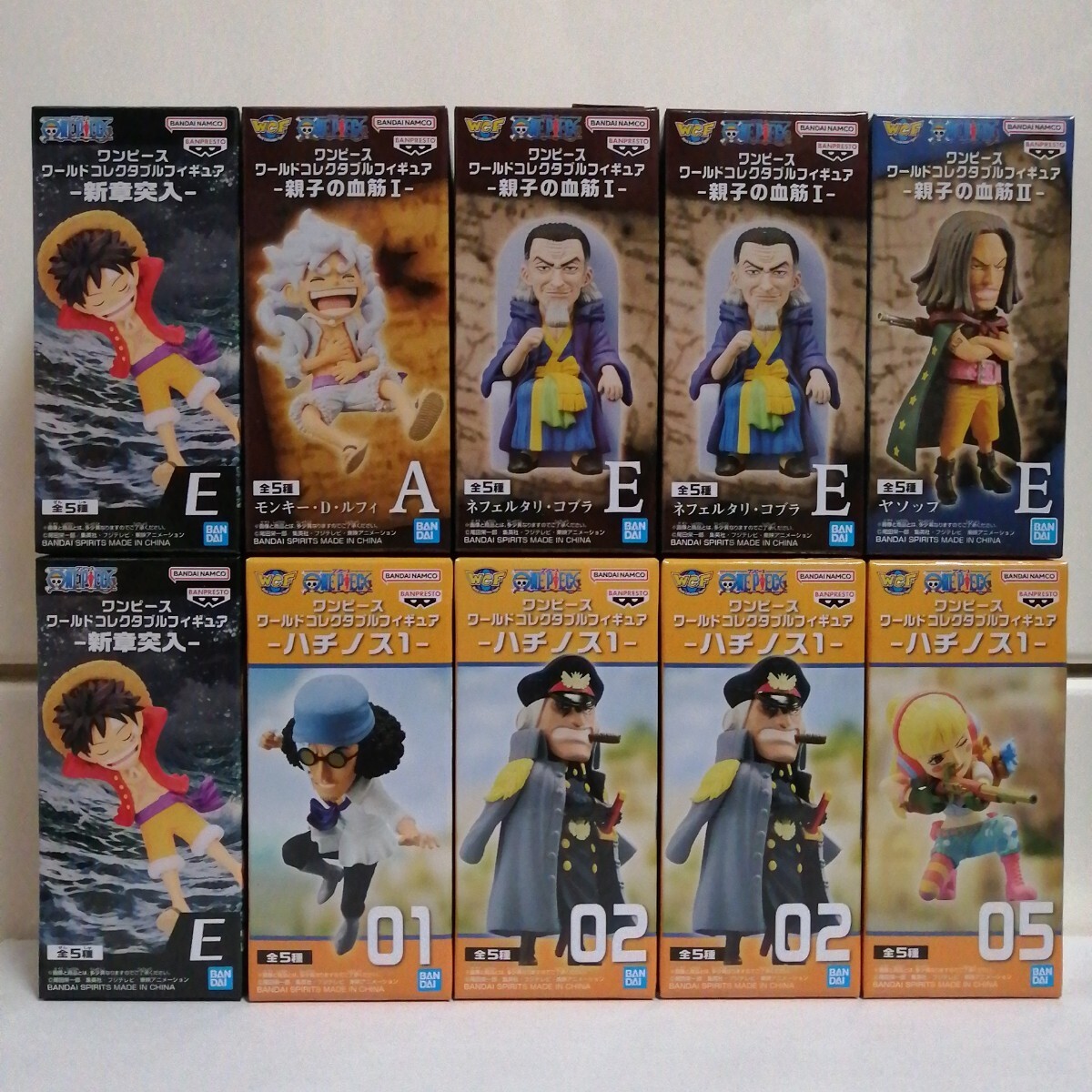 【樂淘letao】日本代購代標第一品牌－ワンピース ワールドコレクタブルフィギュア 大量 37種、40個 未開封 エニエスロビー 五老星 ワノ国 ウタ ギア5 最悪の世代 エルバフ 他