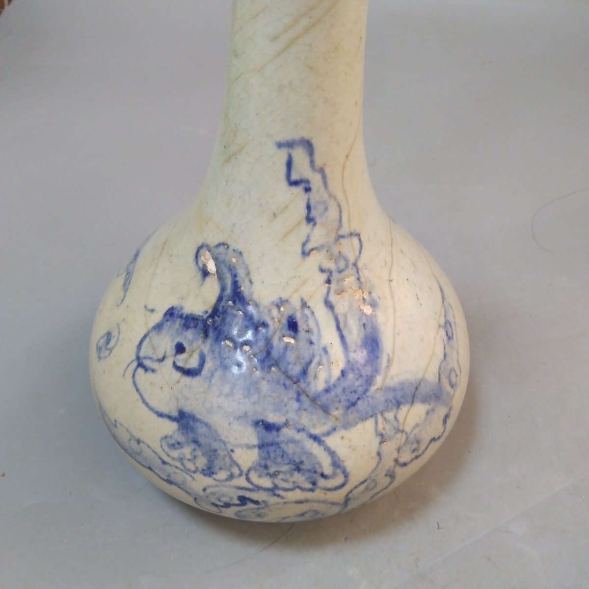 【樂淘letao】日本代購代標第一品牌－李朝染付魚図大徳利 李朝時代