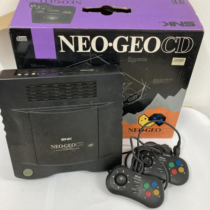 Yahoo!オークション - ジャンク本体) NGCD ネオジオCD 本体 箱・コント...