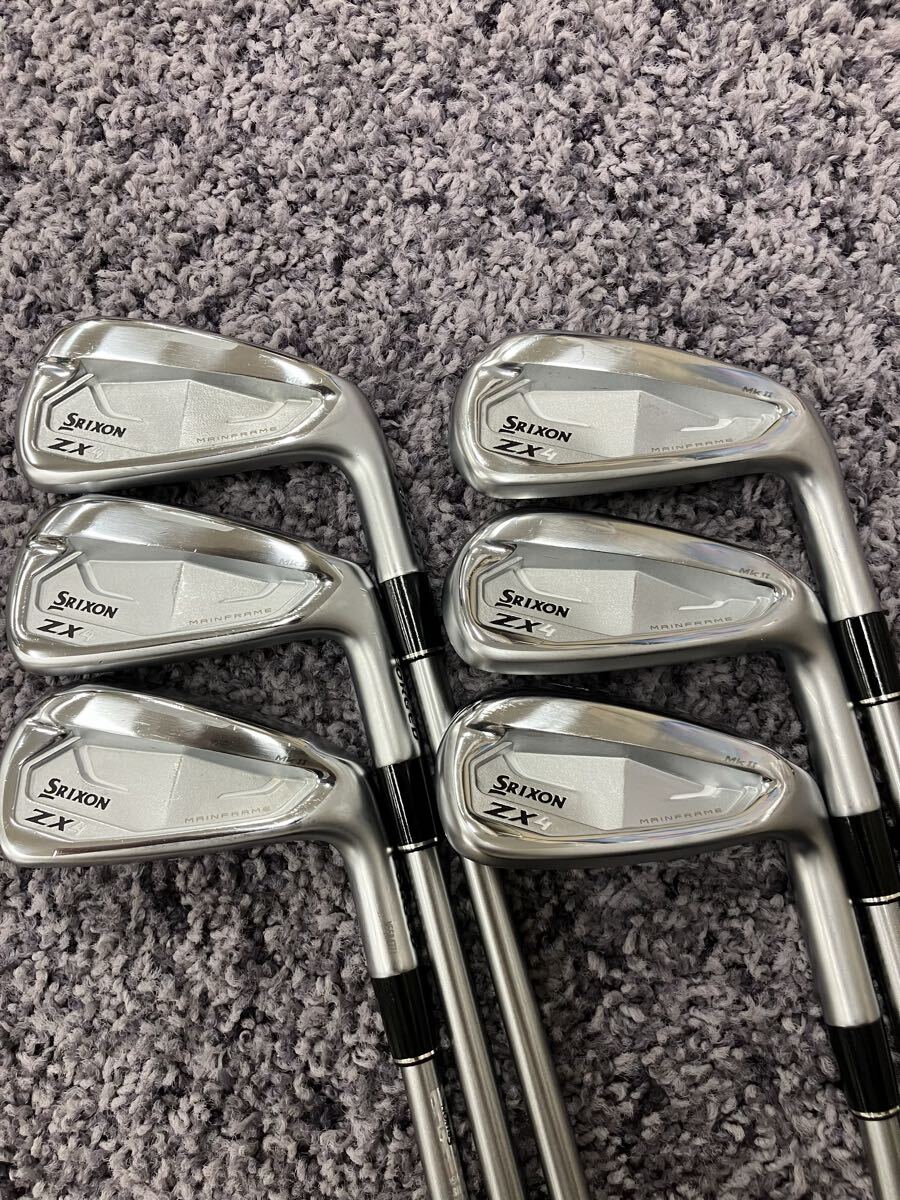 Yahoo!オークション - スリクソンZX4MK-Ⅱ6本 5i〜PW ディアマナZX MK-...