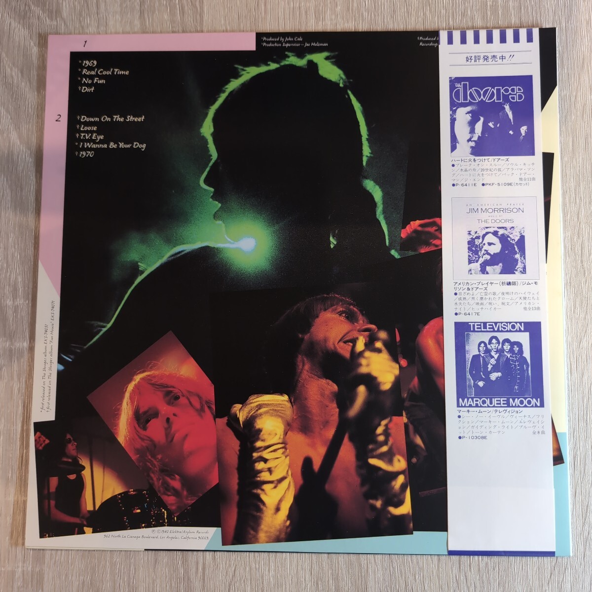 Yahoo!オークション - The Stooges「no fun」邦LPレコード 1980年 punk...