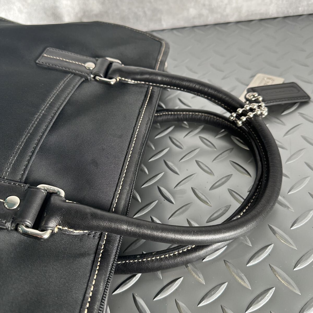 Yahoo!オークション - 1円 超美品 COACH コーチ トートバッグ ビジネス...