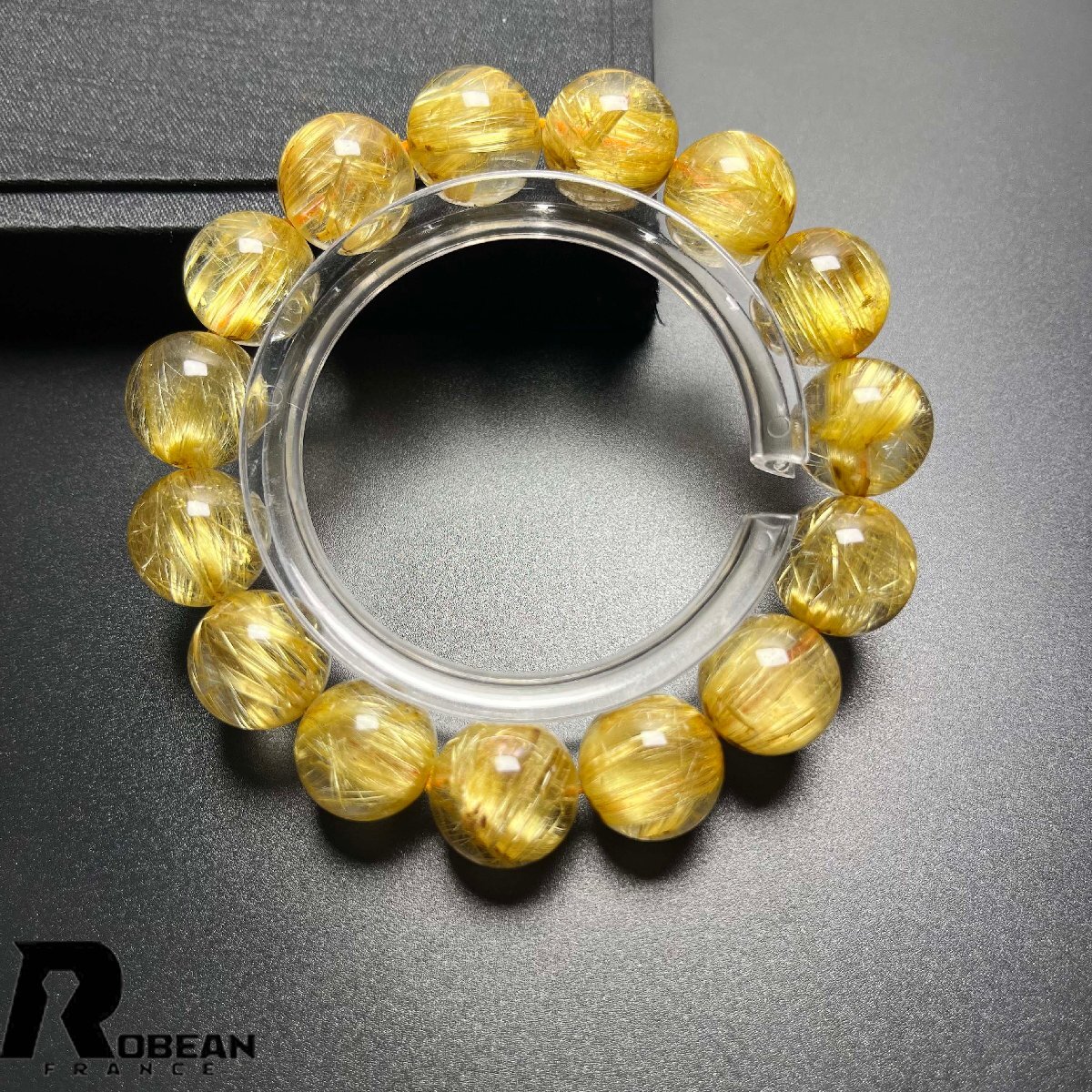 Yahoo!オークション - レア EU製 定価276万円 ROBEAN・極 極満針ルチル...