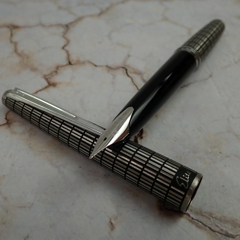 Yahoo!オークション - AC-7266 PILOT パイロット 万年筆 エリート 18K...