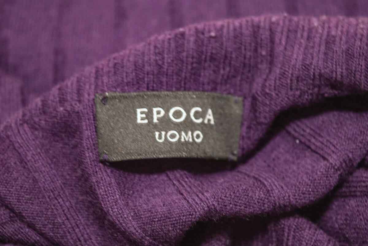 Yahoo!オークション - EPOCA UOMO エポカ ウォモ ウール100% ハイネッ...