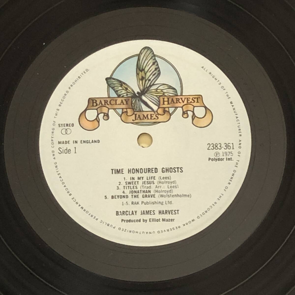 Yahoo!オークション - UK Orig【Barclay James Harves/Time Honoured ...