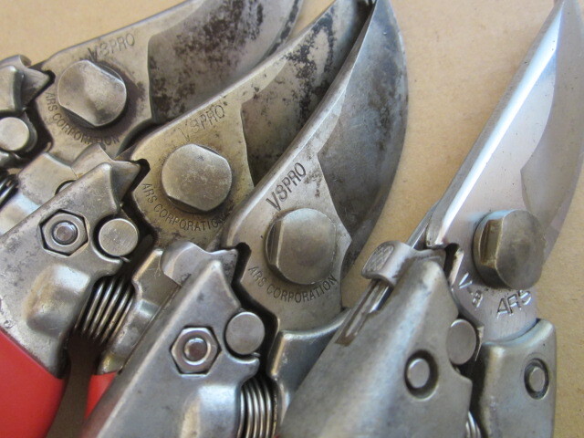 Yahoo!オークション - ARS アルス プロ用 剪定鋏 V-8PRO V-8 など 7点...