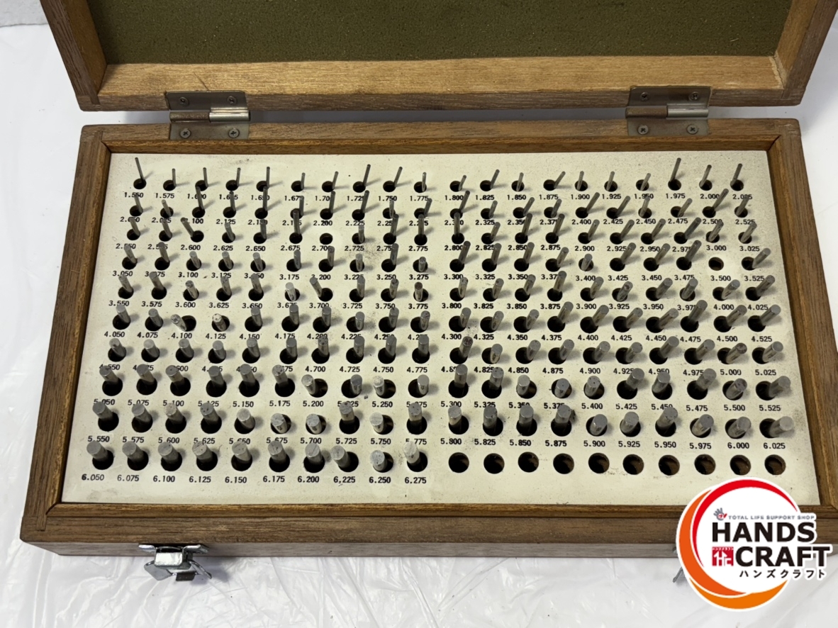 Yahoo!オークション - 東商 MM-1 ピンゲージセット 1.550-6.275mm (2....