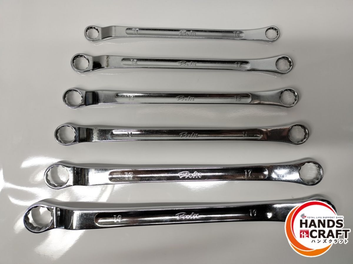 Yahoo!オークション - KTC プロフィット メガネレンチ 10 12 13 14 17...