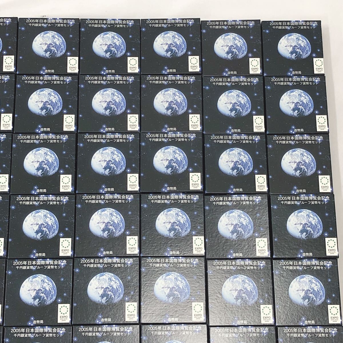 Yahoo!オークション - R阿1112 未使用 102点/愛・地球博 1000円銀貨 記...