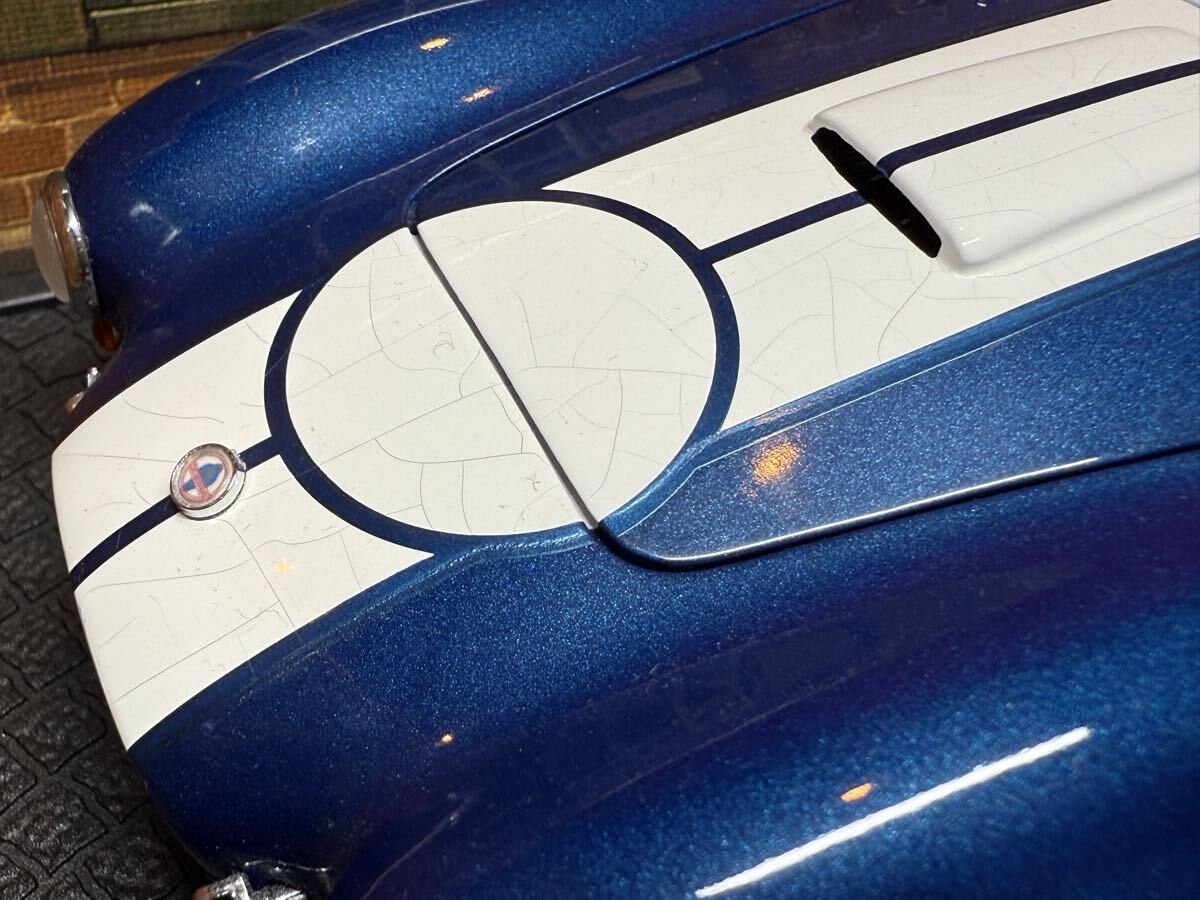Yahoo!オークション - 【京商】KYOSHO 1 18 SCALE SHELBY COBRA 427 S/...