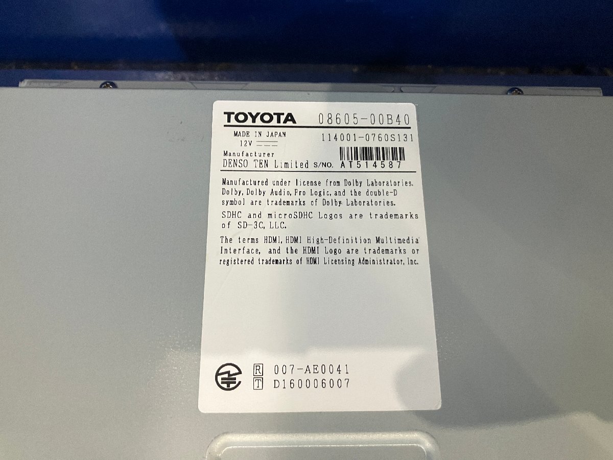 Yahoo!オークション - DENSO製 トヨタ純正ナビ NSZT-Y68T DVD/Bluetoo...