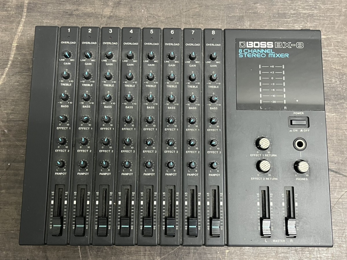 Yahoo!オークション - BOSS ボス BX-8 8チャンネル ステレオミキサー P...