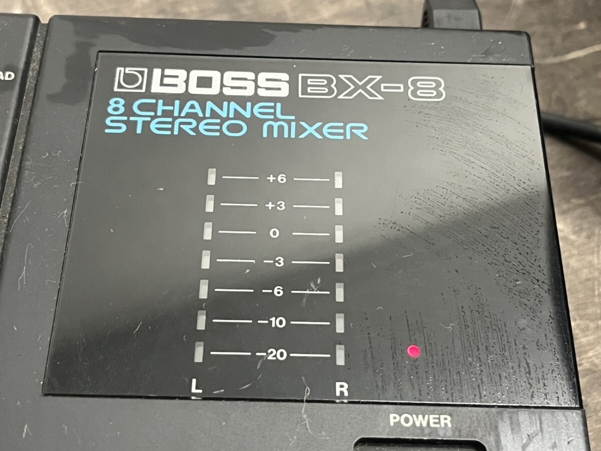 Yahoo!オークション - BOSS ボス BX-8 8チャンネル ステレオミキサー P...