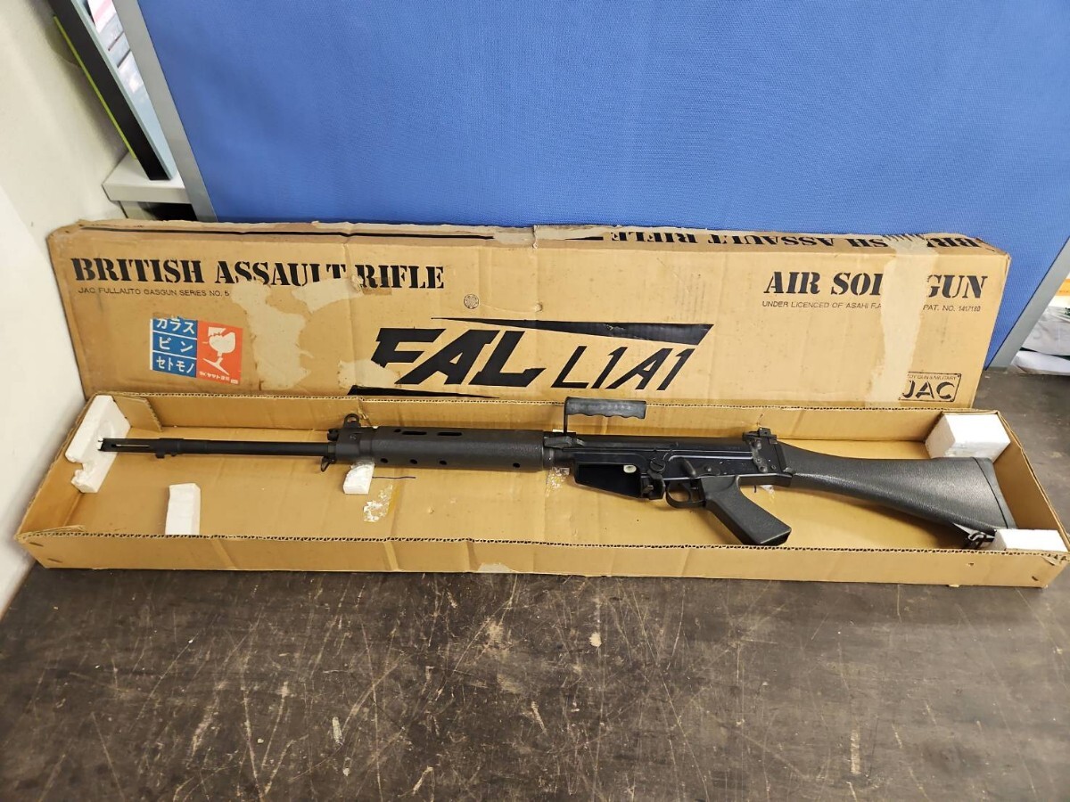 Yahoo!オークション - MFG.JAC RIFLE 7.62mm L1A1 エアーソフトガン ア...