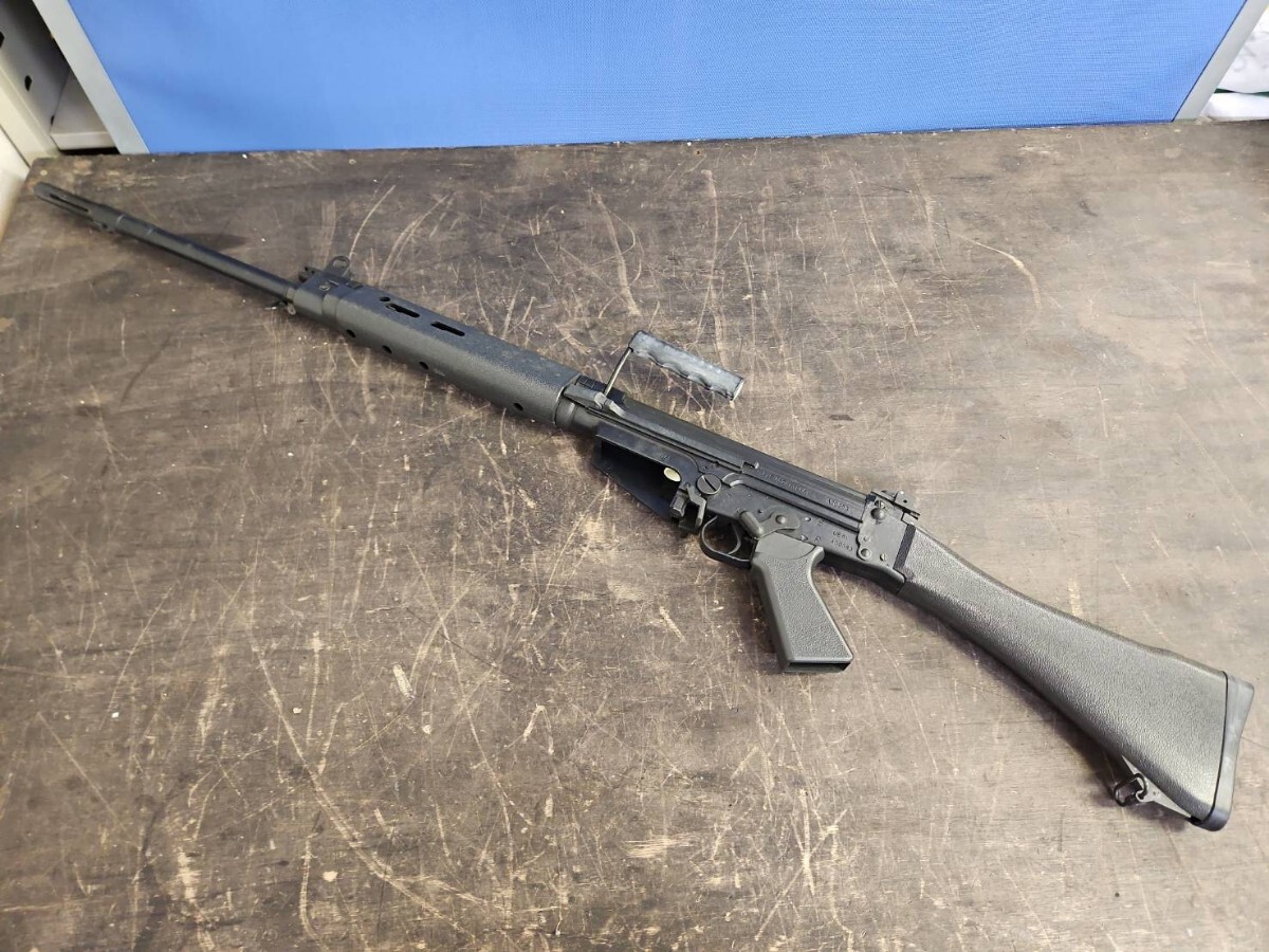 Yahoo!オークション - MFG.JAC RIFLE 7.62mm L1A1 エアーソフトガン ア...