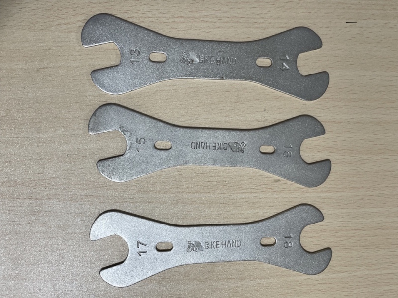 Yahoo!オークション - ハブスパナセット BIKE HAND バイクハンド 13/14...