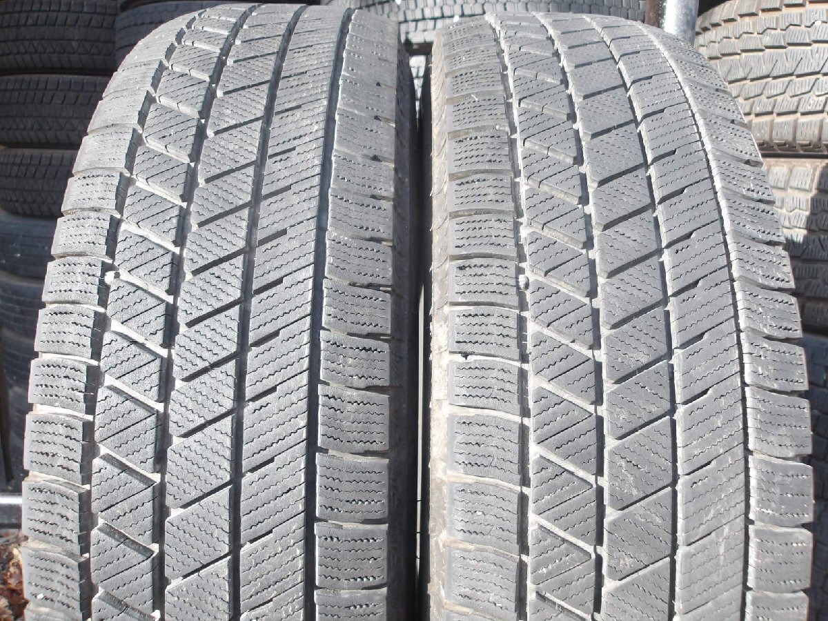 Yahoo!オークション - Q14-13 送料無料 185/70R14 冬2本セット スタッ...