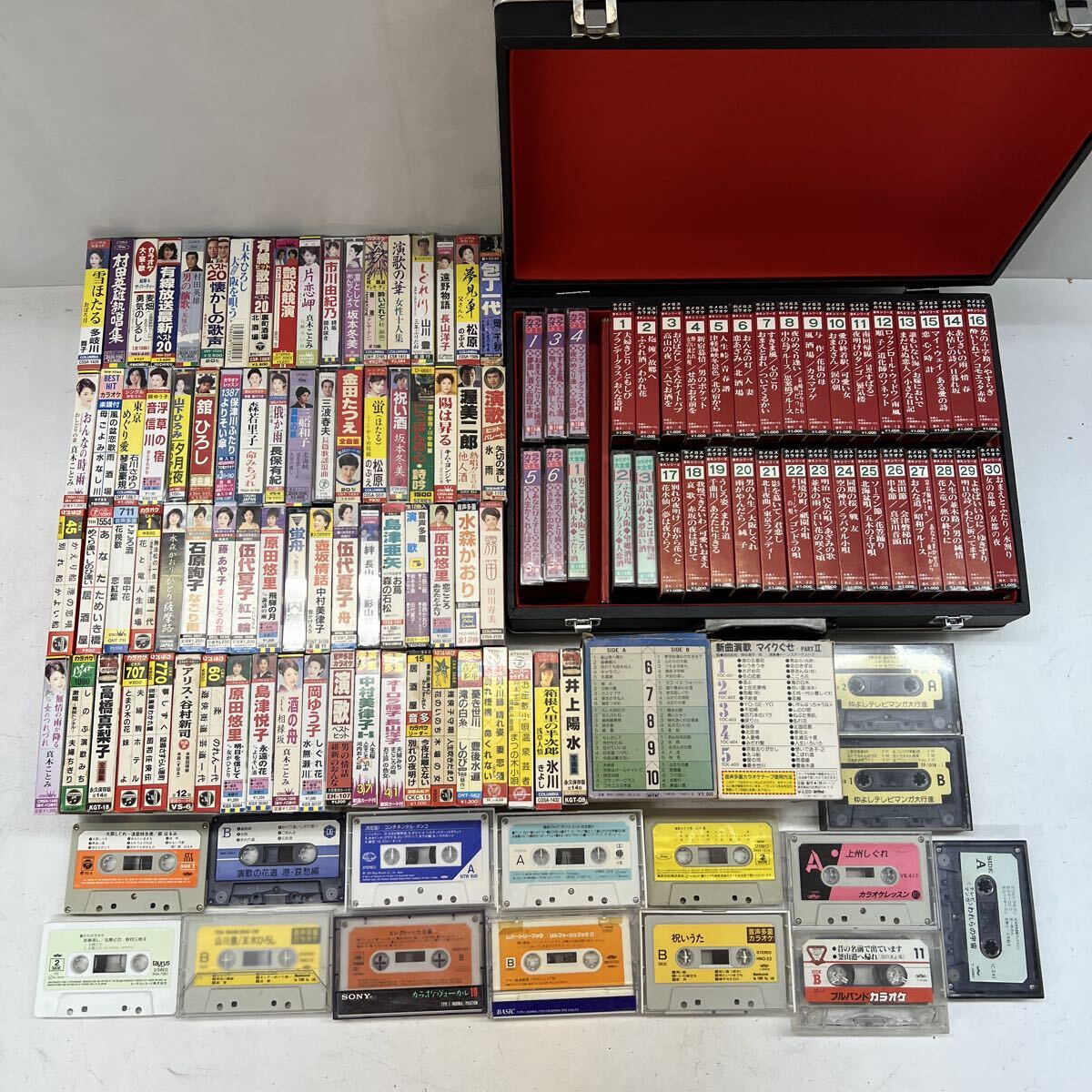 Yahoo!オークション - 【ヤ100】カラオケ カセットテープ 演歌 氷川き...
