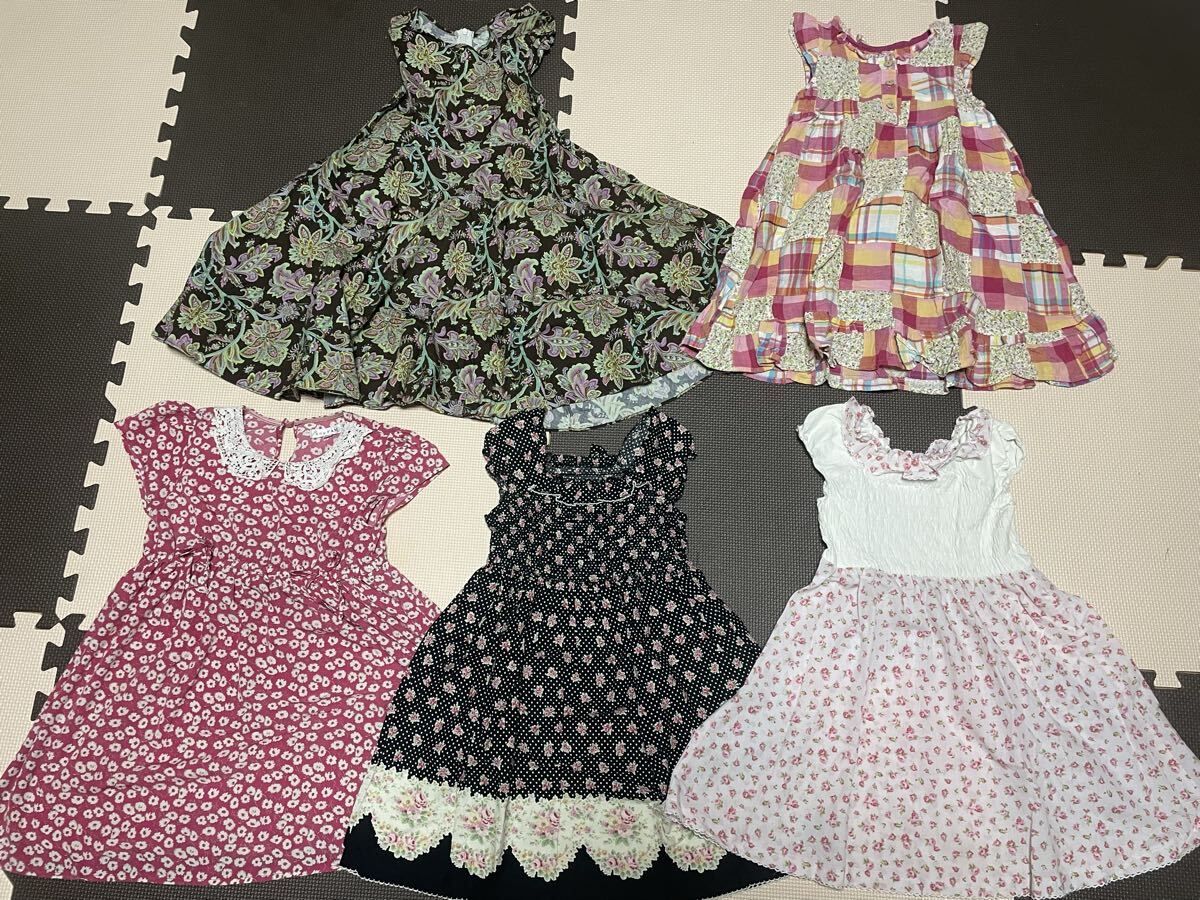 Yahoo!オークション - USED まとめ売り女児120cm〜 28点