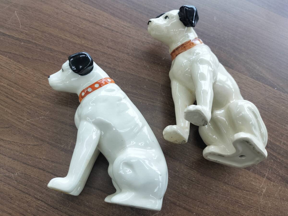 Yahoo!オークション - Victor ビクター 犬 Nipper ニッパー君 2体セッ...