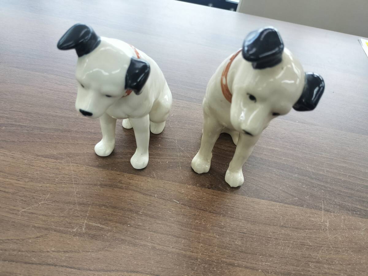 Yahoo!オークション - Victor ビクター 犬 Nipper ニッパー君 2体セッ...