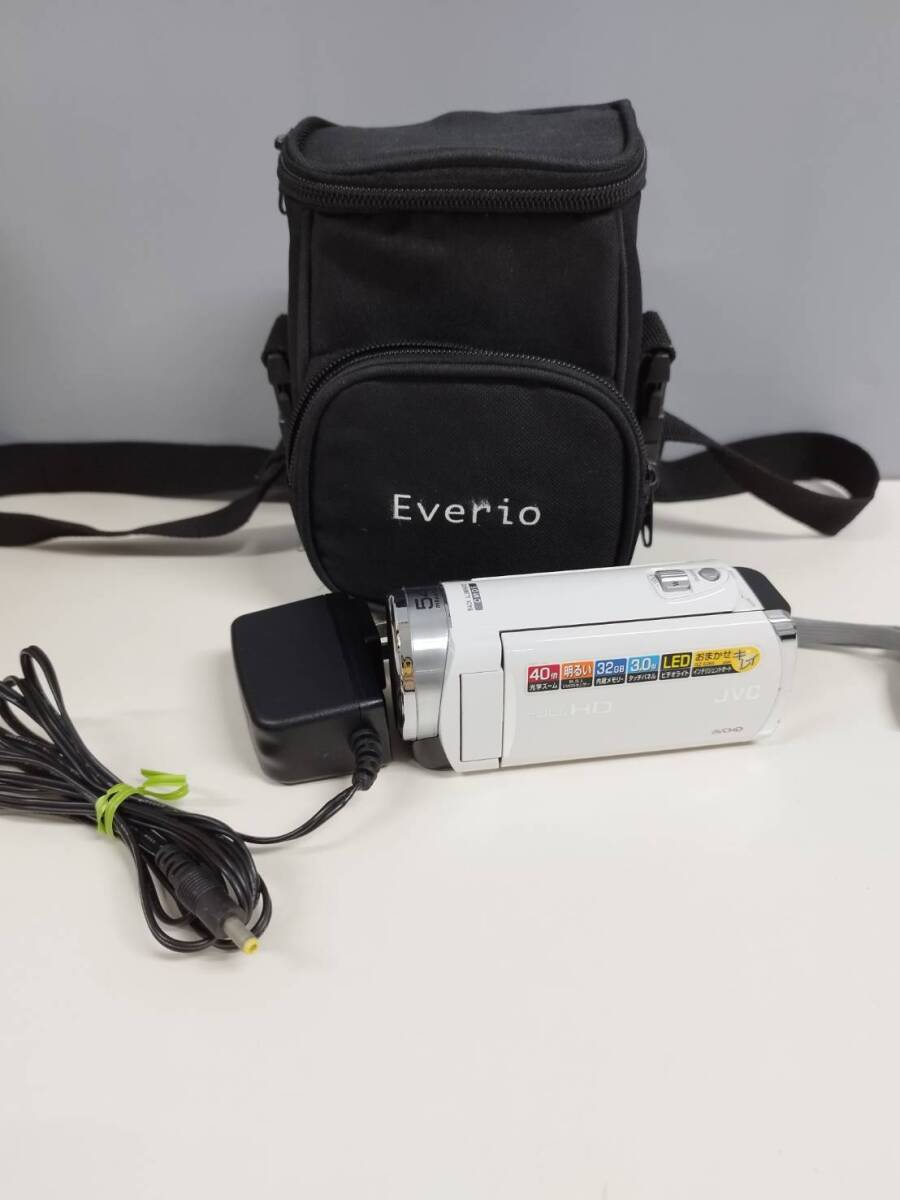 Yahoo!オークション - JVC Everio GZ-E265-W ビデオカメラ