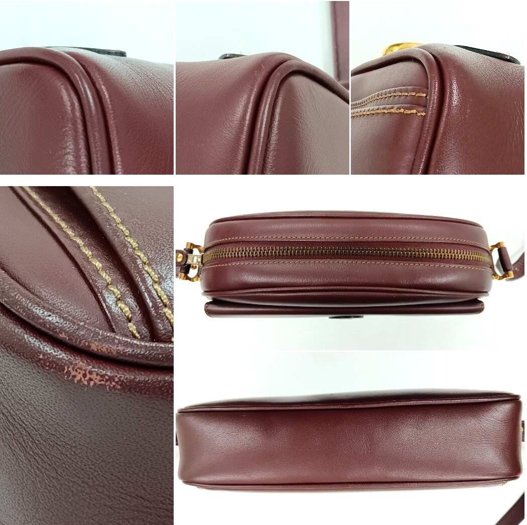 Yahoo!オークション - 1円スタート Cartier カルティエ 2WAYバッグ マ...