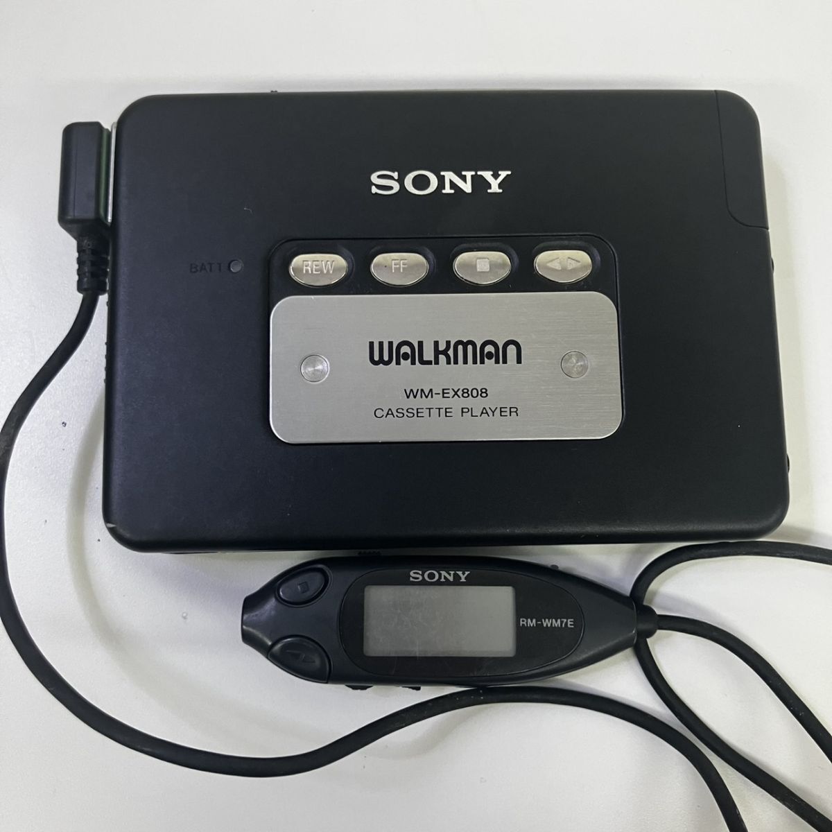 Yahoo!オークション - Z022-HR2-300 SONY ソニー WM-EX808 RM-WM7E ス...