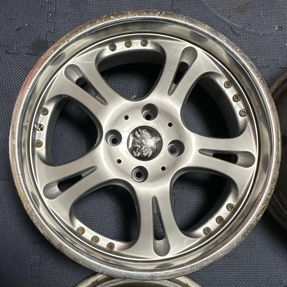 激レア Weds Kranze ケルベロス 17インチ 8J 9J PCD114.3 4穴 4H 3ピース 深リム 当時物 絶版 シルビア ローレル スカイライン 旧車(社外品)｜売買された ...