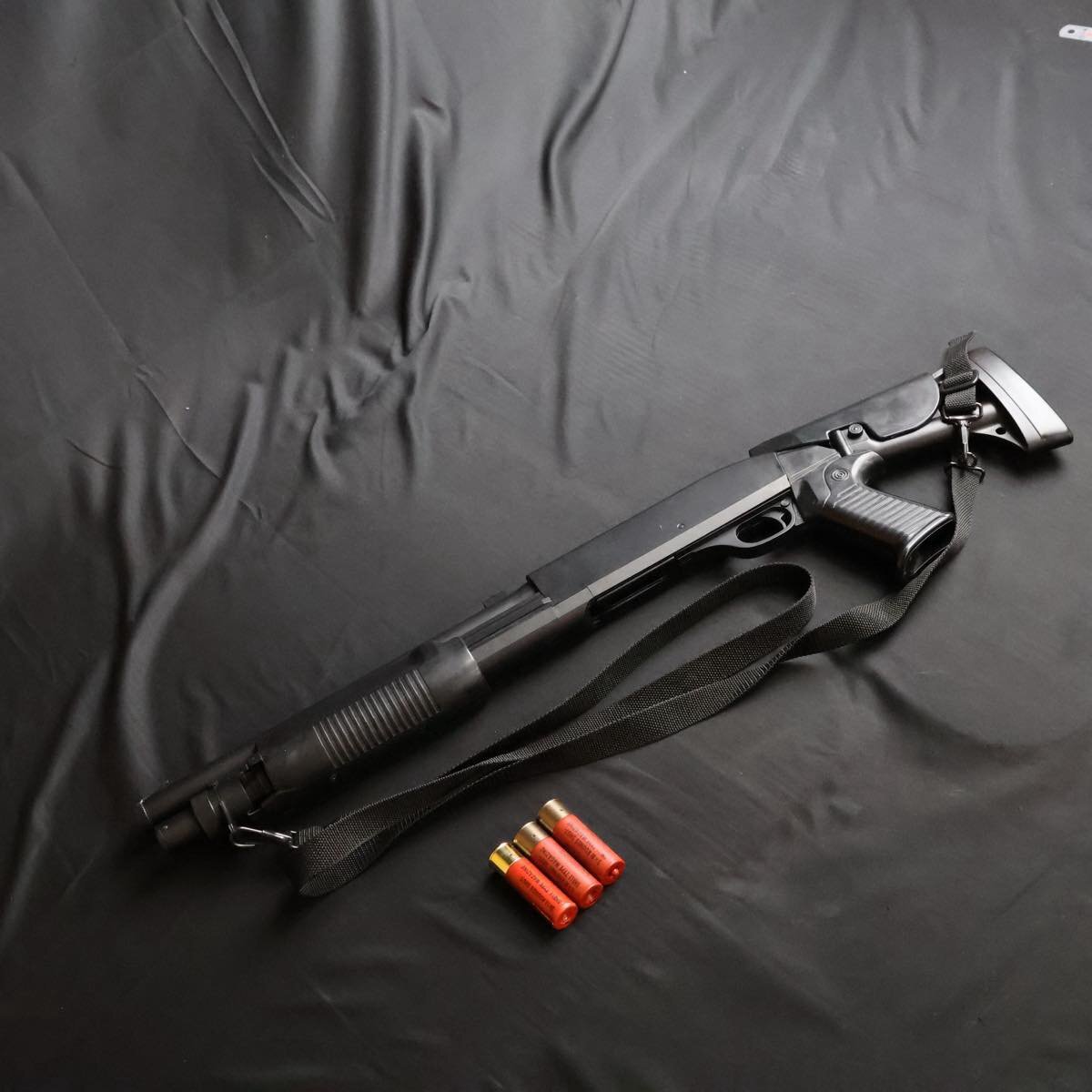 Yahoo!オークション - CYMA ベネリ M3 ショットガン エアガン リトラク...