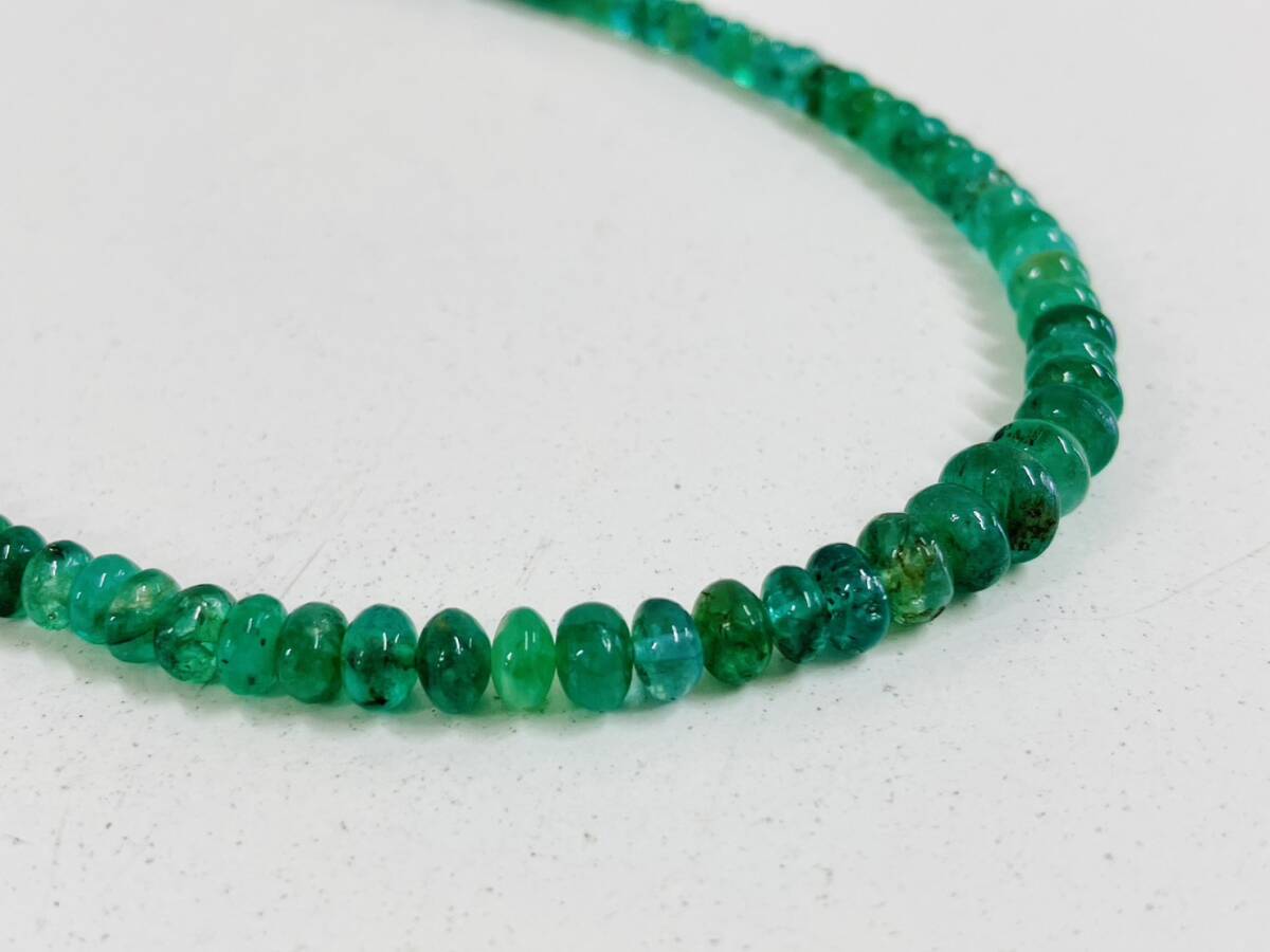 Yahoo!オークション - エメラルド ネックレス 留め具 K18 ジュエリー ...